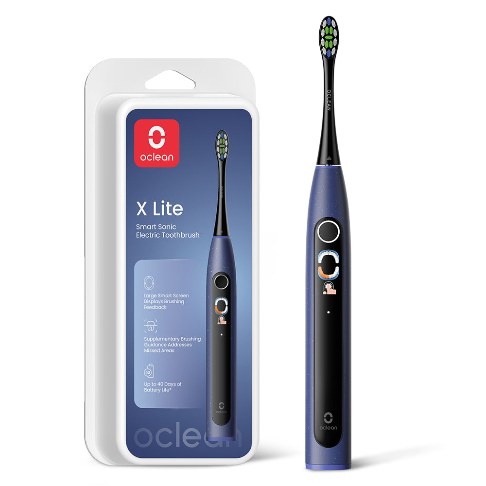 Oclean X Lite Electric Toothbrush | Smart Screen, 5 Modes, 40-Day Battery Life