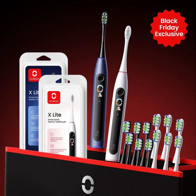 Oclean X Lite Electric Toothbrush | Smart Screen, 5 Modes, 40-Day ...